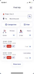 Oslo Metro Map and Subway System